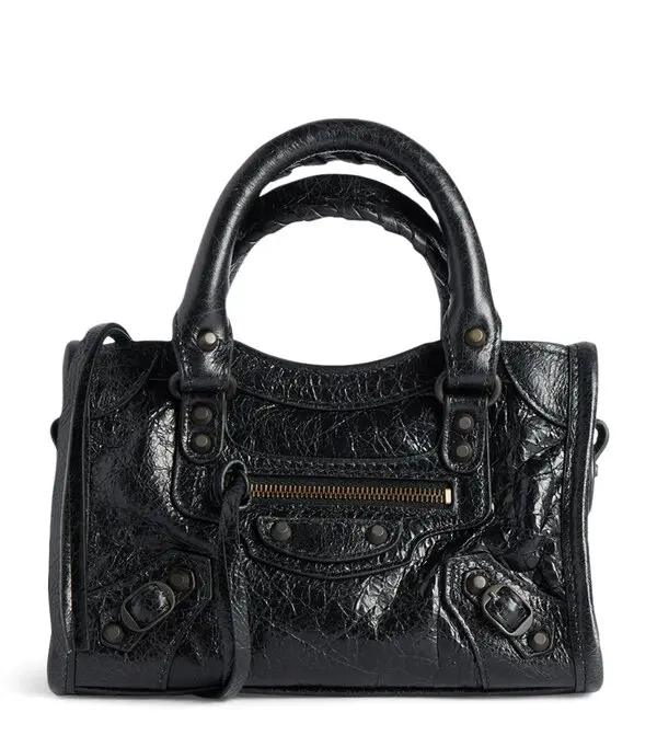 Balenciaga Nano Le City Top-handle Bag - Black