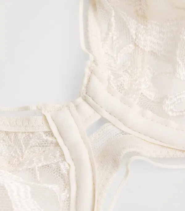 Maison Lejaby Lace Sin Underwired Bra - Ivory