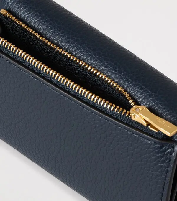 Mulberry Leather Folded Multi-card Wallet - Black