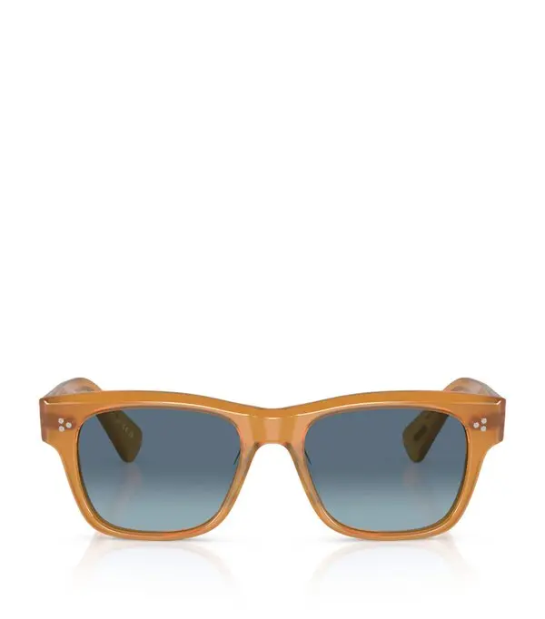 Oliver Spencer Acetate Birell Sun Sunglasses - Brown