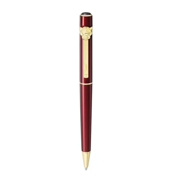 Cartier Small Panthère De Ballpoint Pen - Red