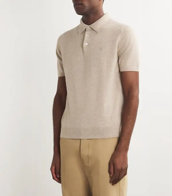 Harrods Cashmere Polo Shirt