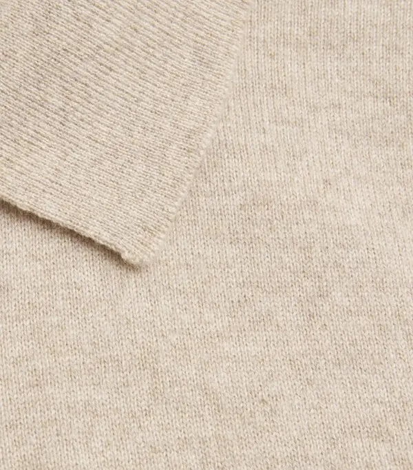 Harrods Cashmere Polo Shirt