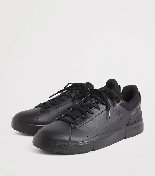 On The Roger Advantage Leather Sneakers