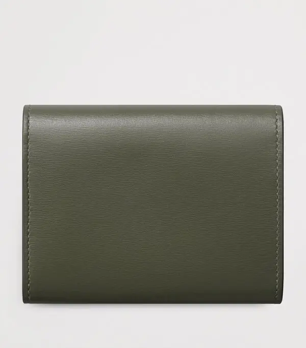 Cartier Mini Leather Panthère De Wallet - Green