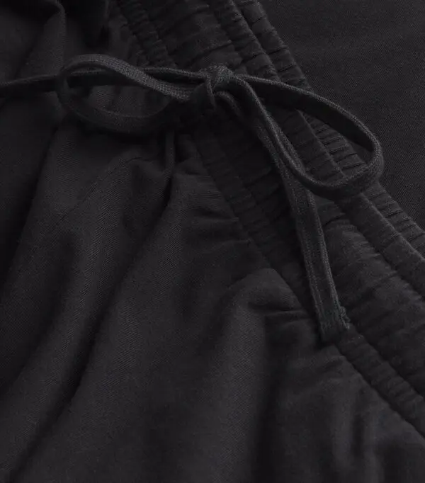 SKIMS Jersey Lounge Straight Sweatpants - Black