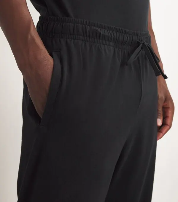 SKIMS Jersey Lounge Straight Sweatpants - Black