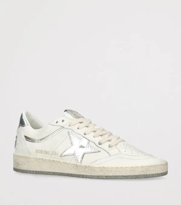 GOLDEN GOOSE Leather Ball Star Sneakers