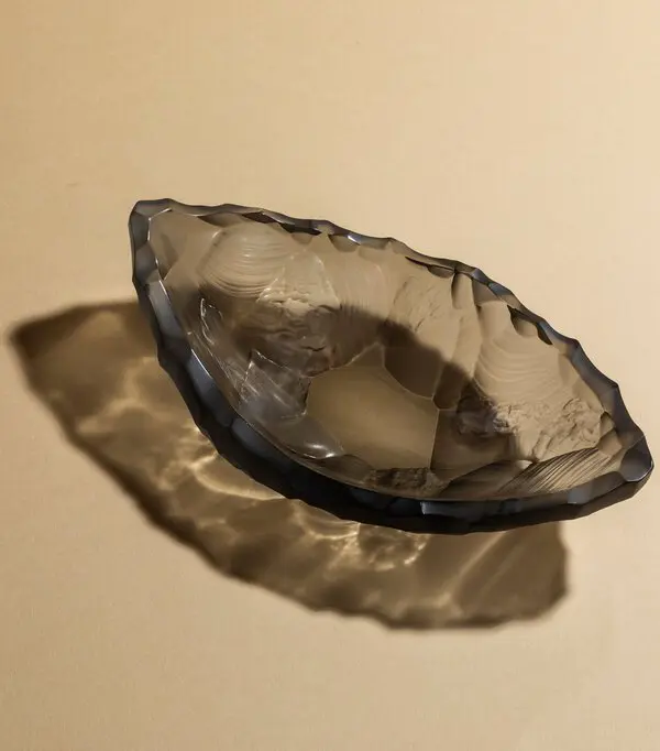 Lalique Small Crystal Silex Bowl