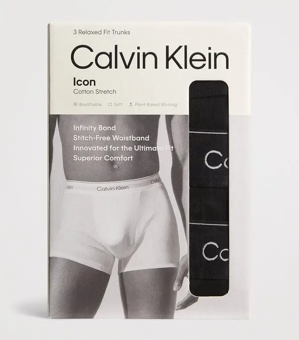 Calvin Klein Stretch-cotton Icon Boxer Briefs