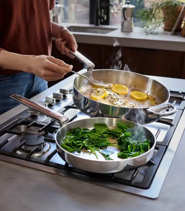 JOSEPH JOSEPH Space Non-stick Folding-handle Frying Pan With Lid