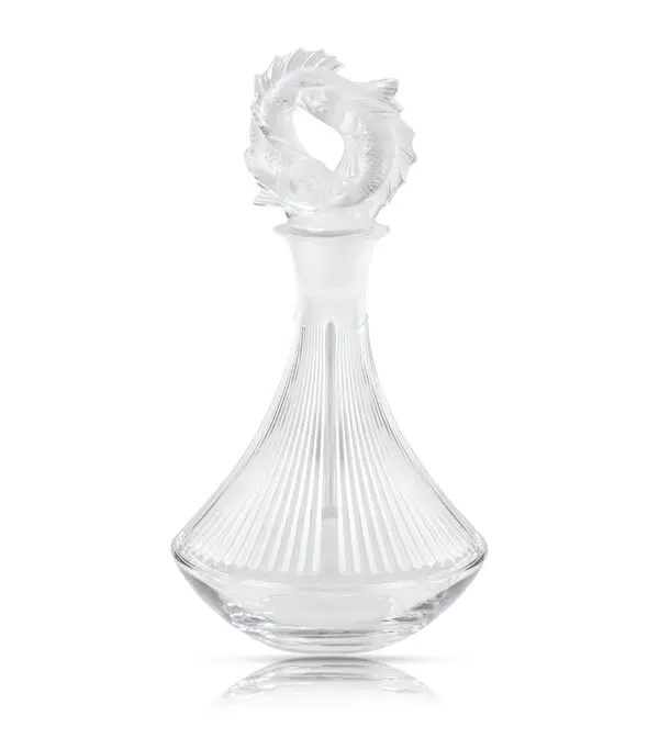 Lalique Poissons Decanter