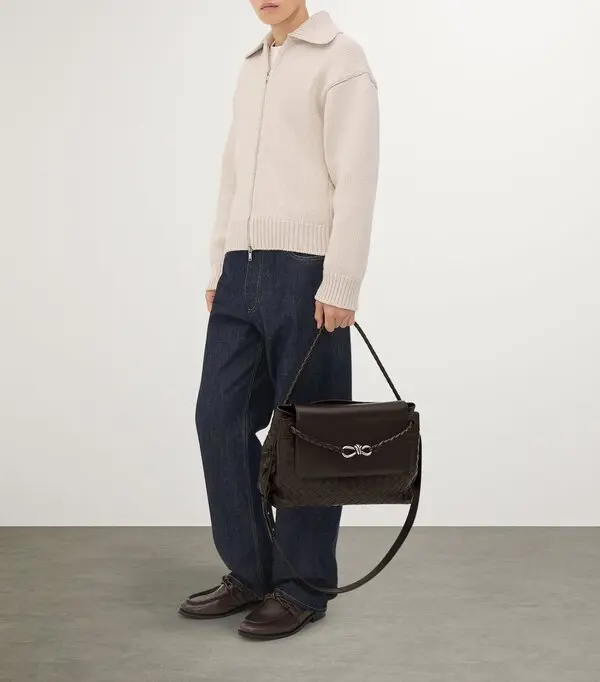Bottega Veneta Medium Andiamo Messenger Bag