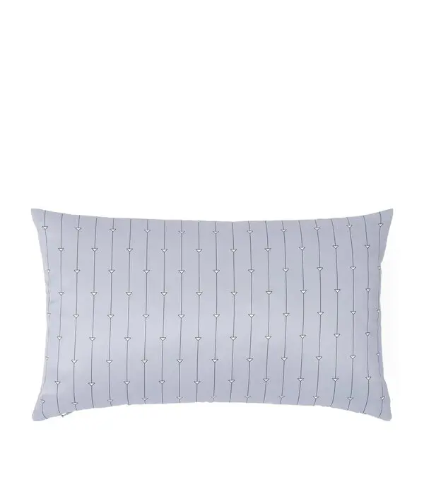 Prada Twill Triangle Stripe Pillow