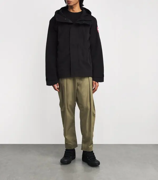 Canada Goose Rupert Waterproof Raincoat - Black