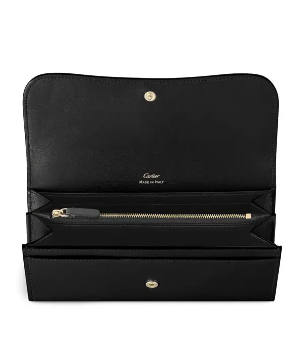 Cartier Calfskin Panthère De Wallet