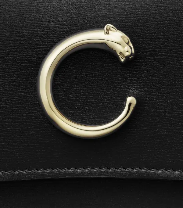 Cartier Calfskin Panthère De Wallet
