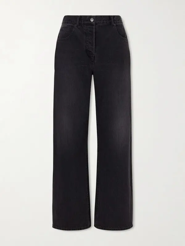 THE ROW Finbar High-rise Wide-leg Jeans