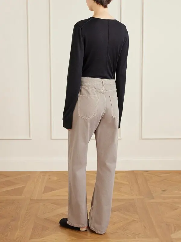 THE ROW Finbar High-rise Relaxed Leg Jeans