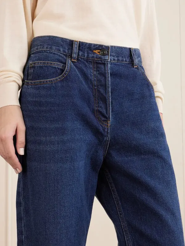 THE ROW Finbar Low-rise Relaxed Leg Jeans
