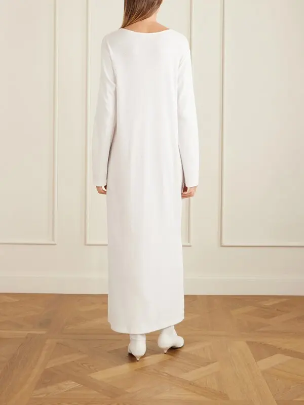 THE ROW Latoya Cotton Midi Dress