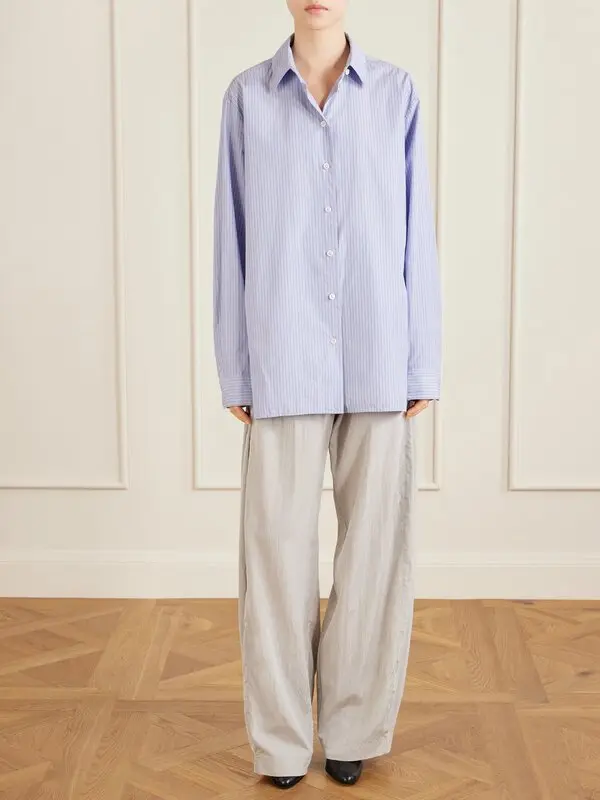 THE ROW Sisilia Cotton-poplin Shirt