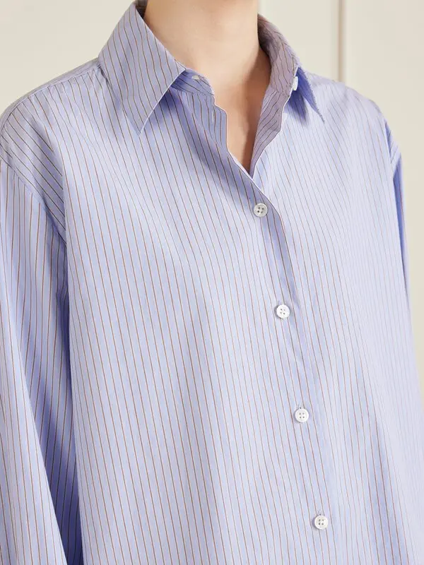 THE ROW Sisilia Cotton-poplin Shirt