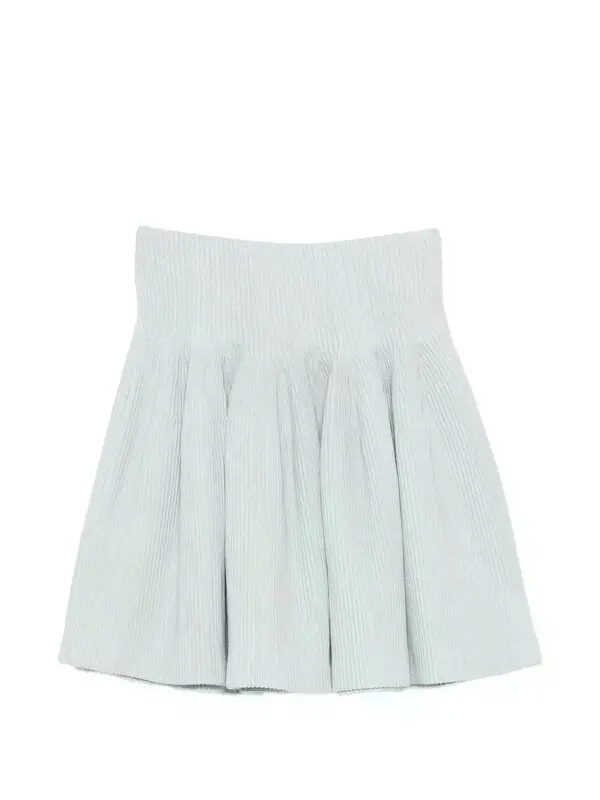 CFCL Glitter Pleated Mini Skirt - Blue