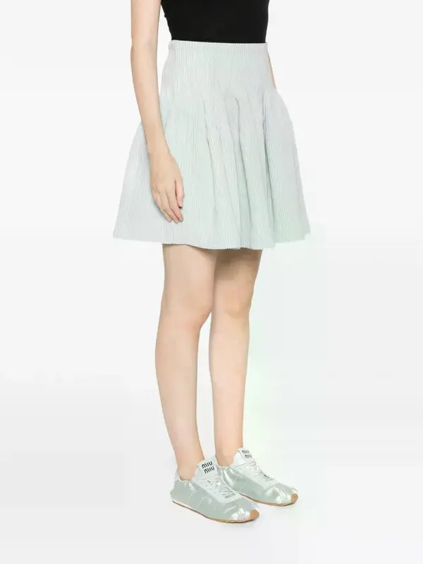 CFCL Glitter Pleated Mini Skirt