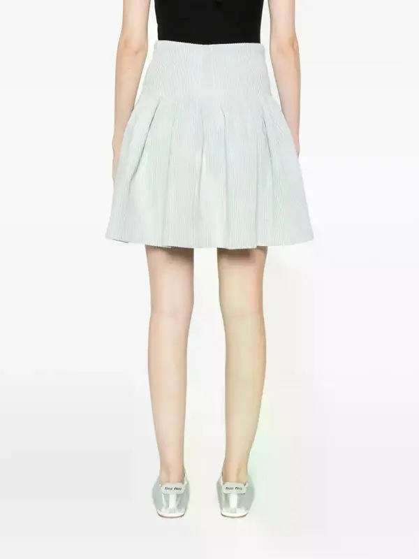 CFCL Glitter Pleated Mini Skirt