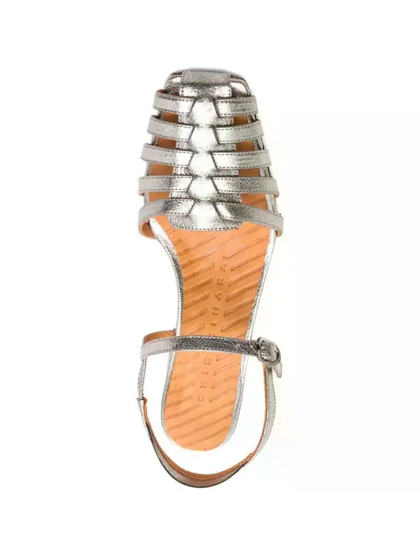 Chie Mihara Woven Strap Sandals