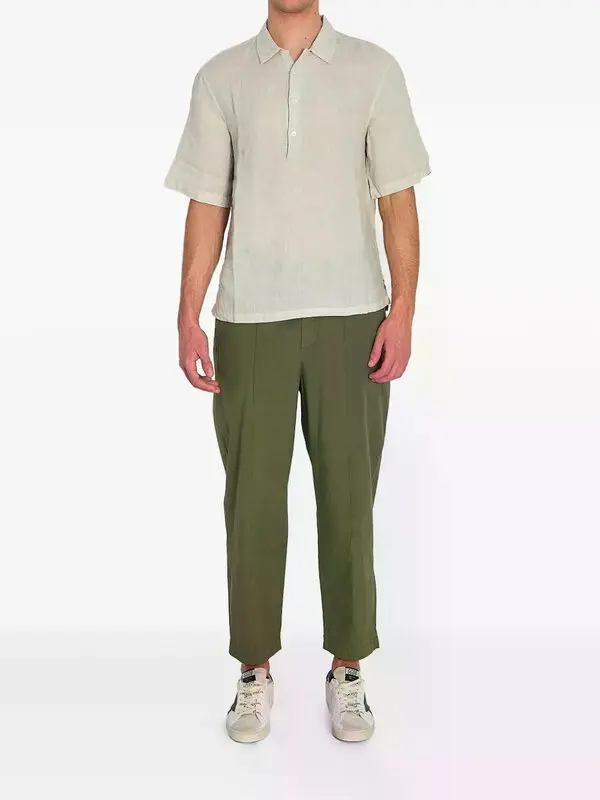 Barena Venezia Linen Polo Shirt - Neutrals