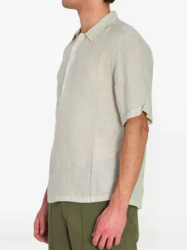 Barena Venezia Linen Polo Shirt - Neutrals