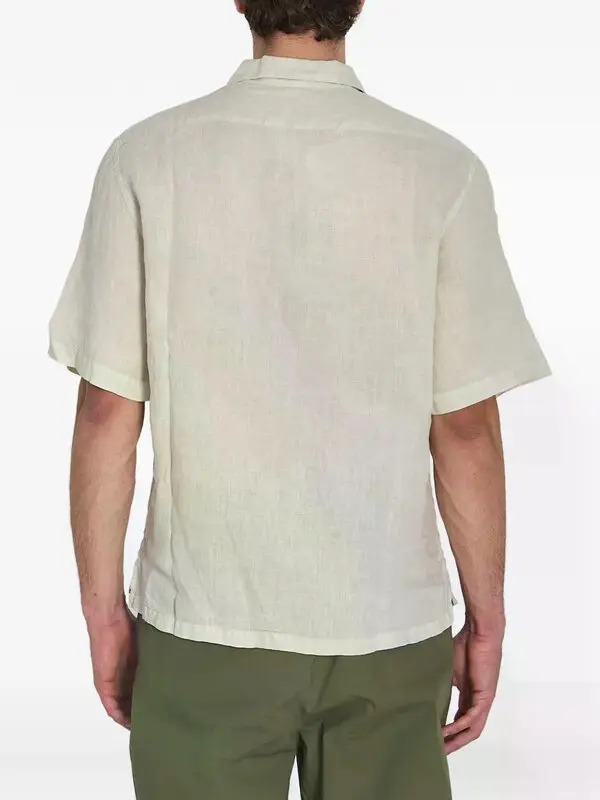 Barena Venezia Linen Polo Shirt - Neutrals