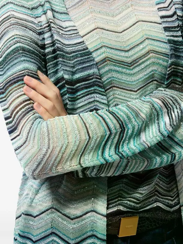 Missoni Chevron Long Cardigan