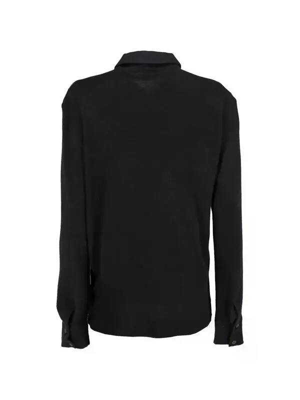 Gianfranco Ferre Concealed-fastening Polo Top
