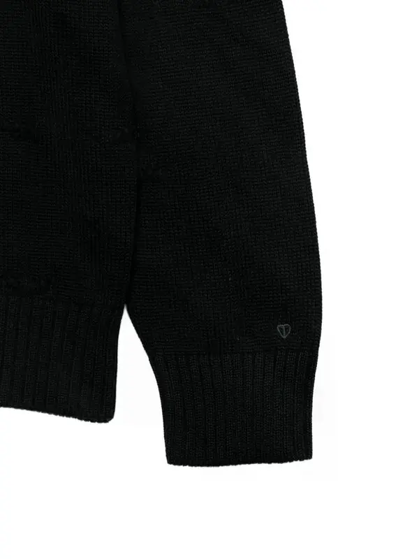 SEVEN GAUGE Long-sleeve Crew-neck Sweater