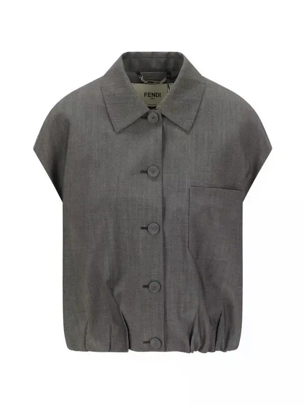 Fendi Buttoned Jacket