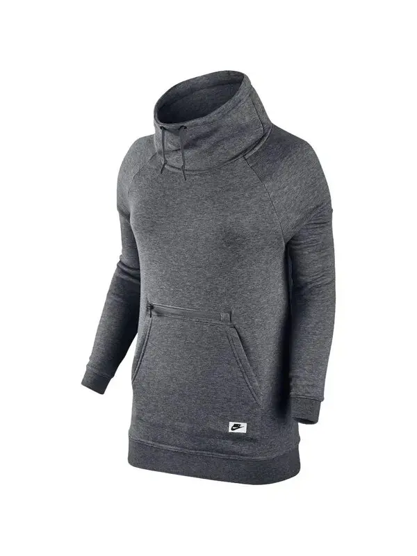 Nike High Neck Sweatshirt With Pouch Pocket