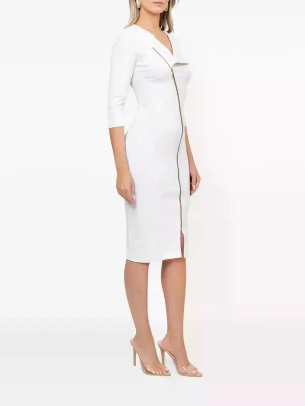 ROSERRY Zip-fastening Midi Dress
