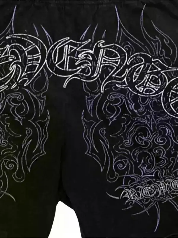 REVENGE Rolling Loud Arcane Track Shorts - Black
