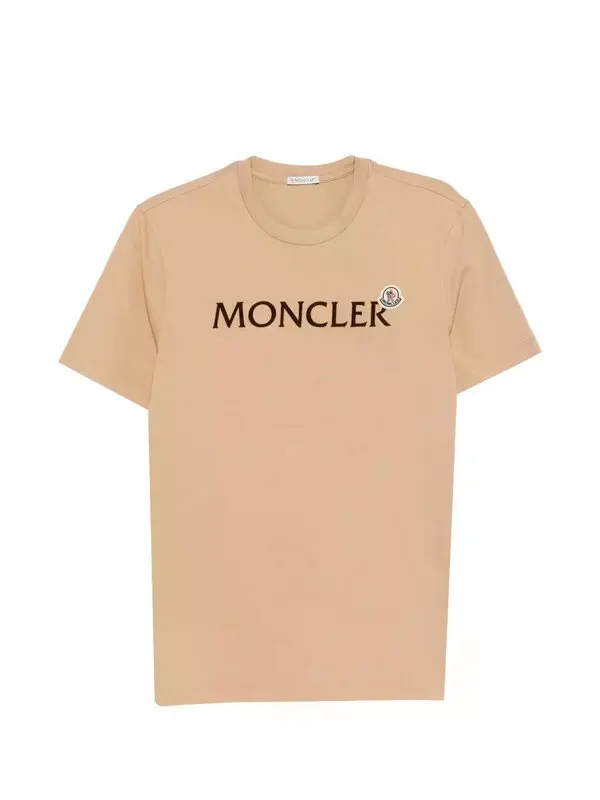 Moncler Logo T-shirt - Brown
