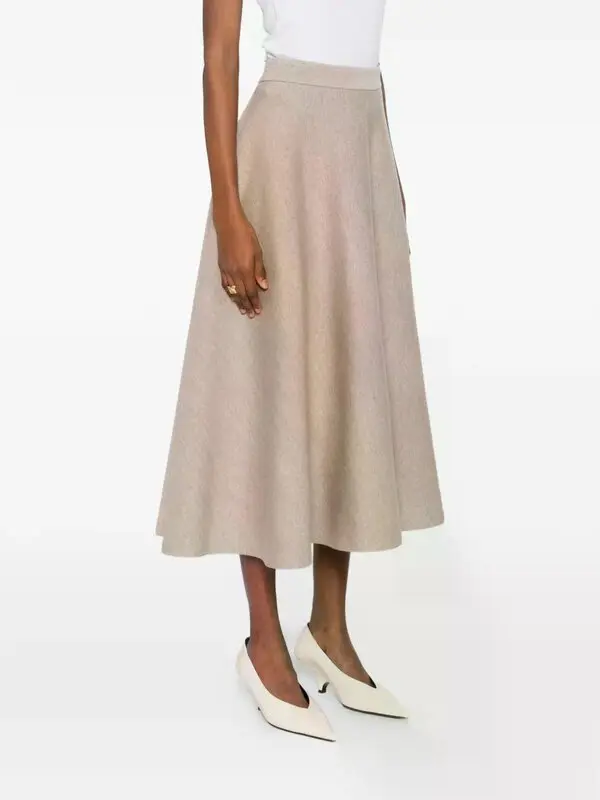 Max Mara Whisky A-line Midi Skirt