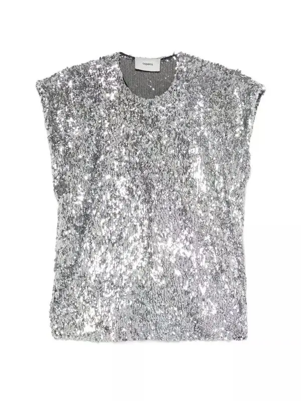 Coperni Tone Sequined Top