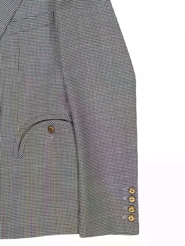 BLAZÉ MILANO Patterned Double-breasted Blazer