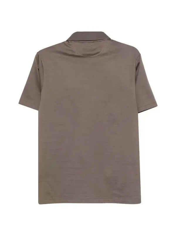 Paul & Shark Buttoned Polo Shirt - Brown