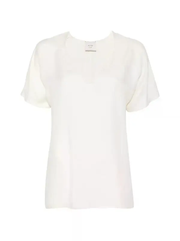 ALYSI V-neck Short-sleeved Top