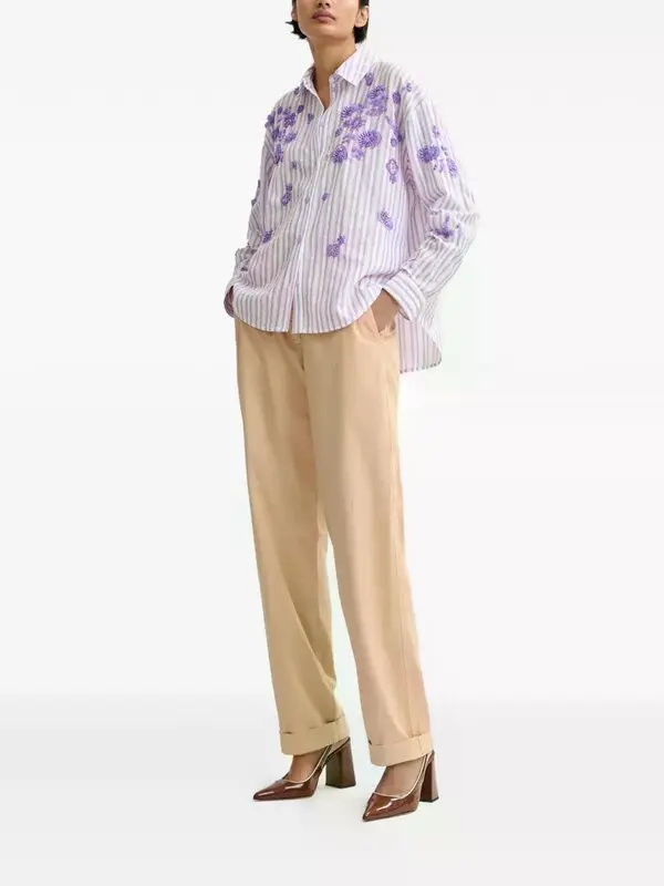 Essentiel Antwerp Elasticated Waist Trousers - Neutrals