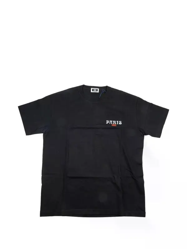Kith Eiffel-cafe Logo T-shirt - Black