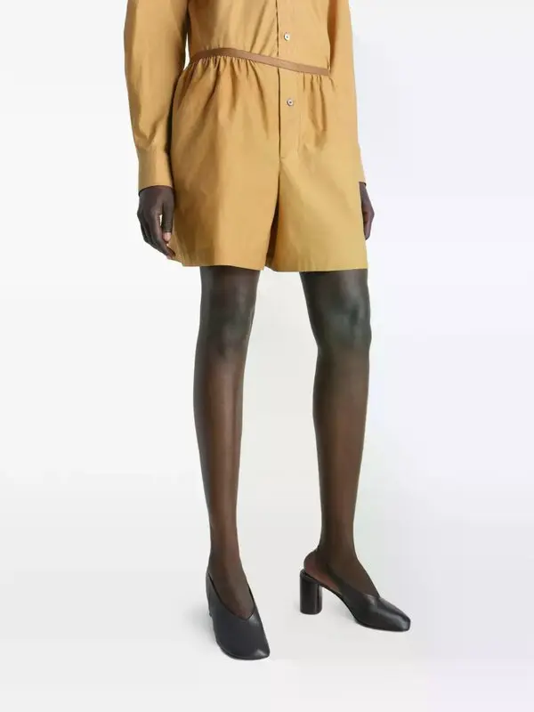 LEMAIRE Buttoned Elasticated Shorts - Neutrals